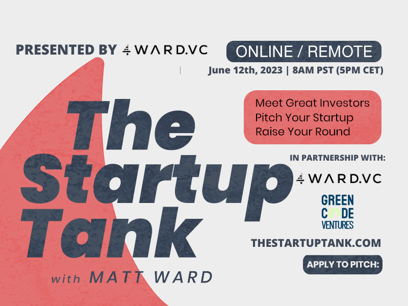 Greencode's Manuel Heckmann as an investor panelist on 4WARD.VC Startup ...